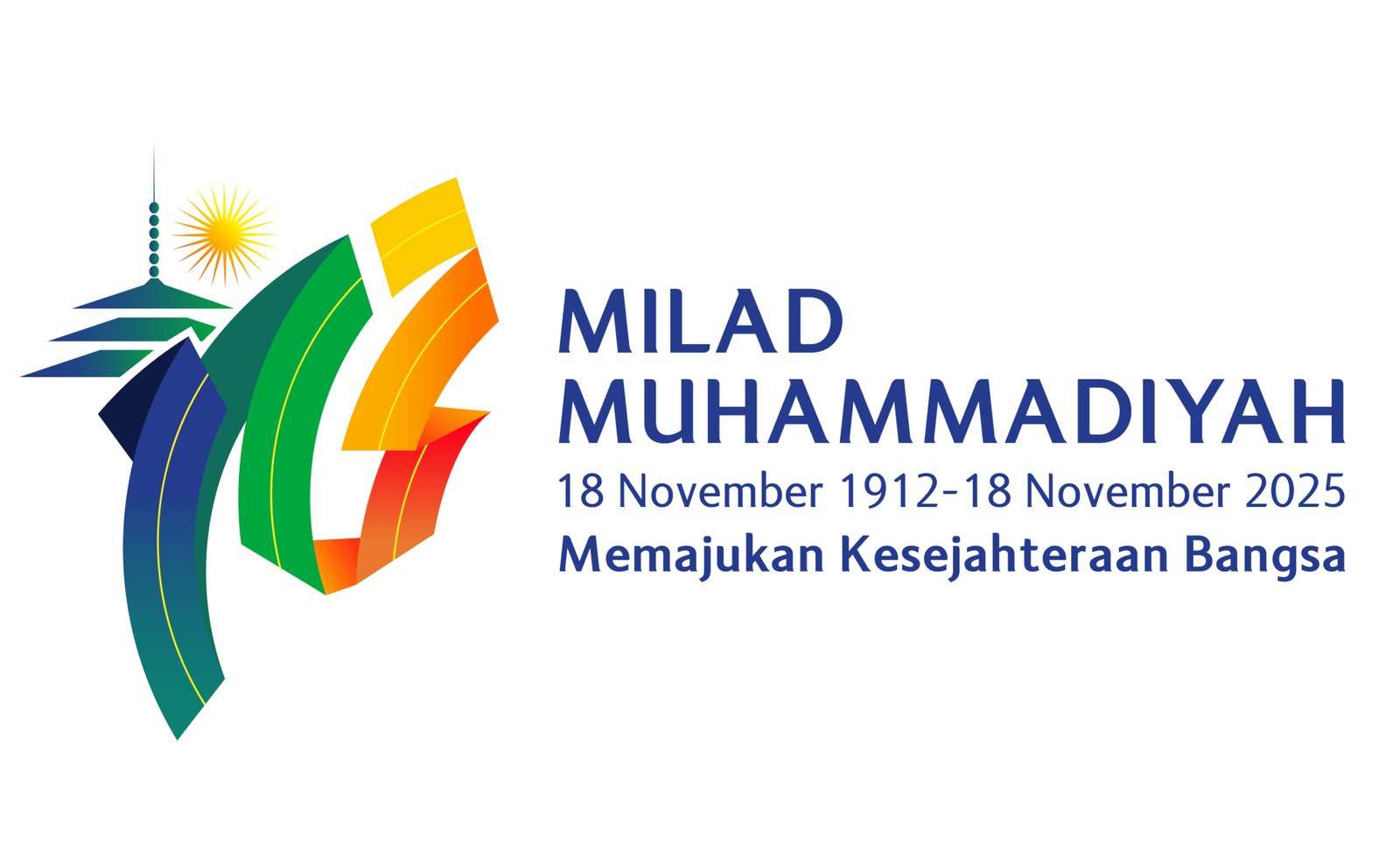 Makna, Filosofi dan Tema Logo Milad ke-113 Muhammadiyah | Muhammadiyah ...